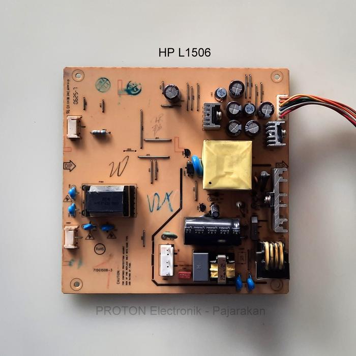 Jual PSU LCD MONITOR HP L1506 Mesin PCB Power Supply board 715G1508-3 ...