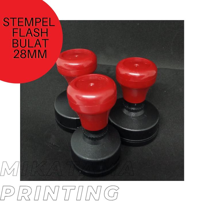 Jual Stempel Flash Bulat| Diameter 28mm - Kab. Tangerang - Mikatama ...