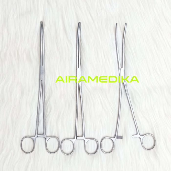 Jual Tampon Tang 26cm / Bozeman Dressing Forceps 26cm Stainless Steel ...