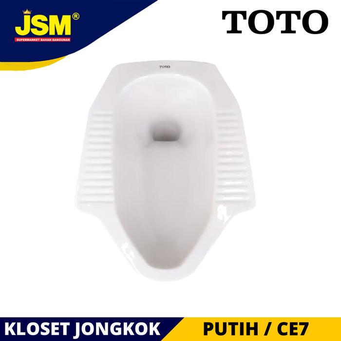 Jual Toto WC Kloset Jongkok / Toilet Squat CE7 CE 7 Putih - Kab ...