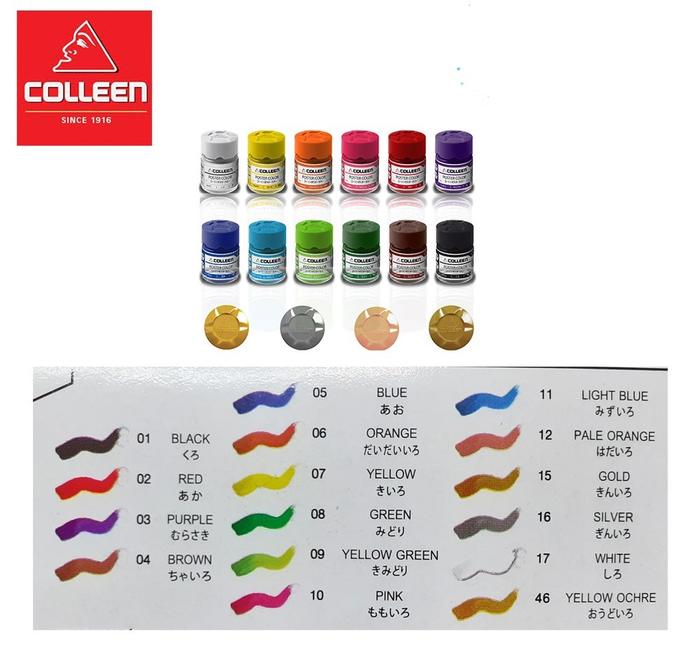 Jual POSTER COLOR CAT AIR POSTER 12 ML CAT LUKIS BOTOL KACA COLLEEN ...