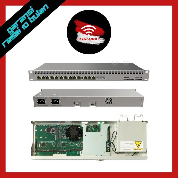 Jual MIKROTIK Router RB1100Dx4 1U Rackmount - Jakarta Pusat ...