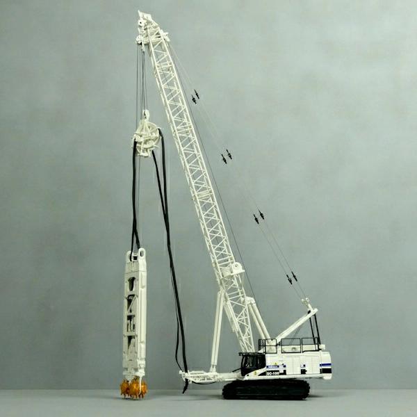 Jual Diecast Alat Berat Crawler Crane Soilmec SC 100 Miniatur 1:50 ...