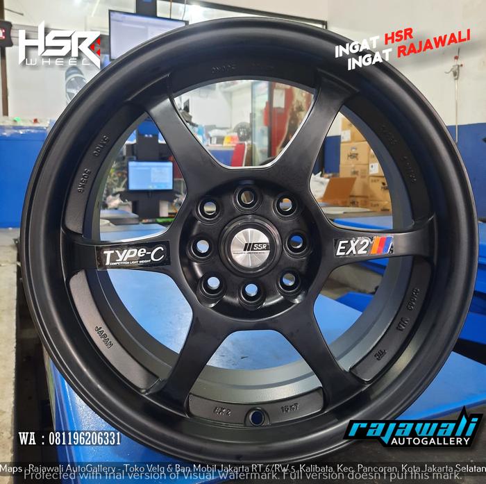 Jual VELG MOBIL MURAH RING 16 SSR TYPE C R16 JAZZ AGYA AYLA BRIO AVANZA ...