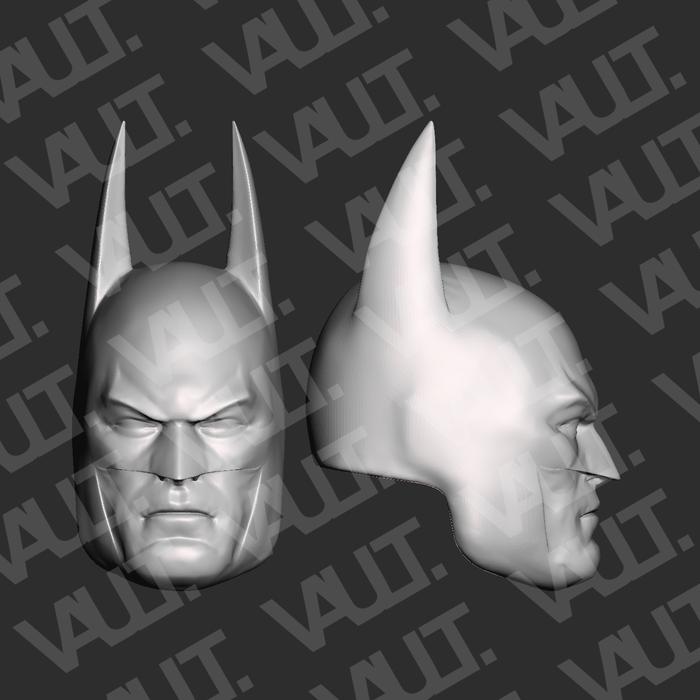 Jual 1/12 Custom DC Multiverse Batman Arkham Mezco Mafex SHF HS Head ...