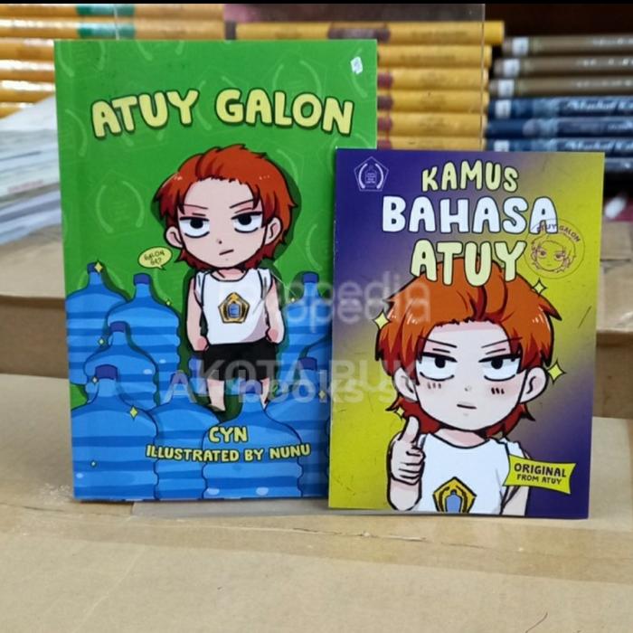 Jual BUKU ATUY GALON CYN ILLUSTRATED NUNU , KOMIK WARNA ATUY ORIGINAL ...