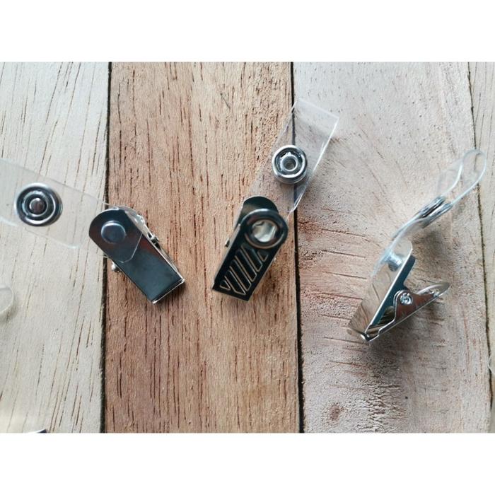 Jual Name Tag Besi / Jepit ID Card U Name Tag - Kota Semarang - Toko ...