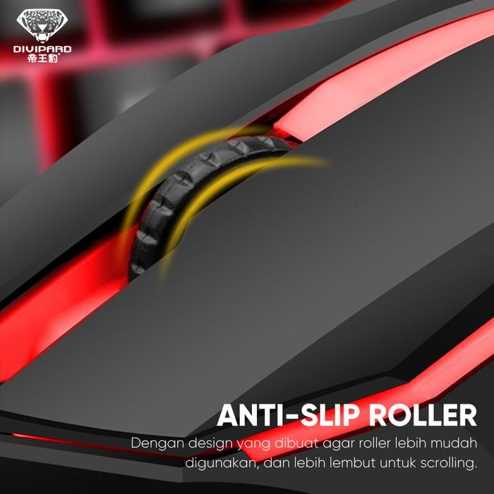 Jual Divipard Keyboard Plus Mouse Gaming Gmk-30 Kabel Usb 2.0 Plus Led ...