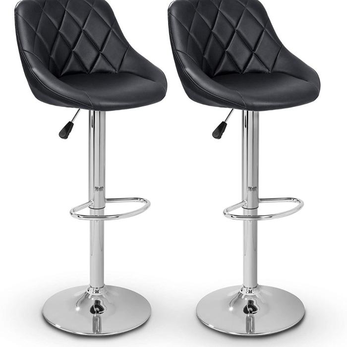 Jual kursi bar hitam/ putih - Jakarta Utara - Nicky Furnitures | Tokopedia