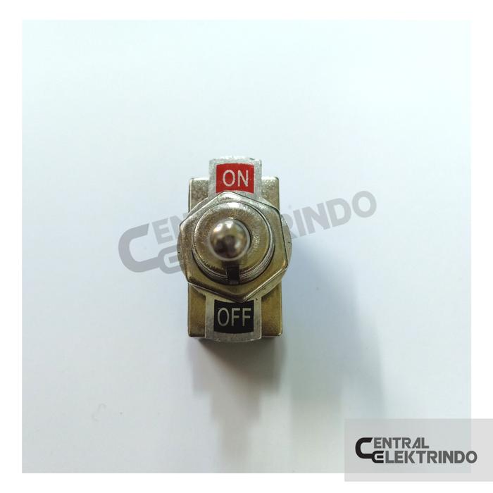 Jual Saklar Toggle Switch 2 / 4 / 6 Pin On-Off Hitam | Switch On Off ...