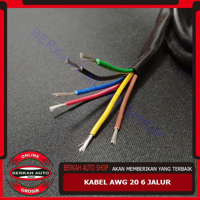 Jual Kabel AWG 20 6 Jalur Original Jual Per 1Meter - Kota Bekasi - BERKAH AUTO SHOP | Tokopedia