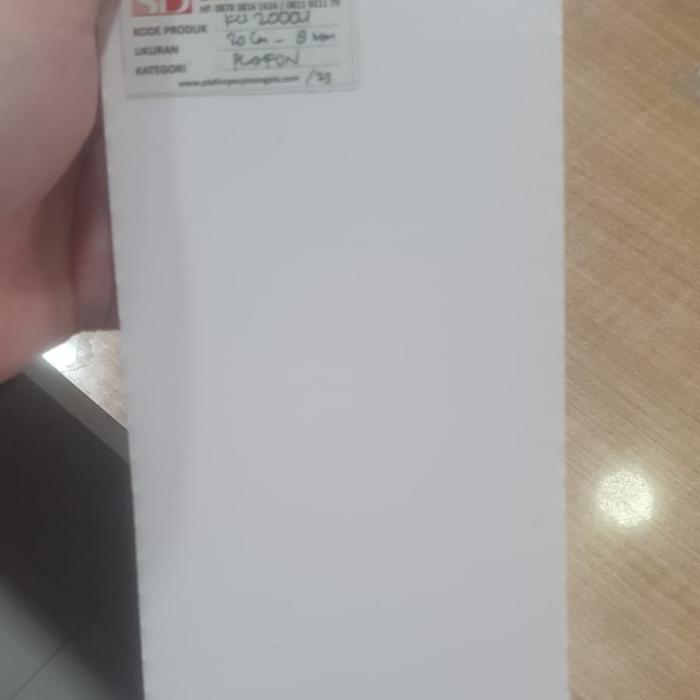 Jual Shunda Plafon PVC Doff White KU 20.004 - 3M - Jakarta Selatan ...