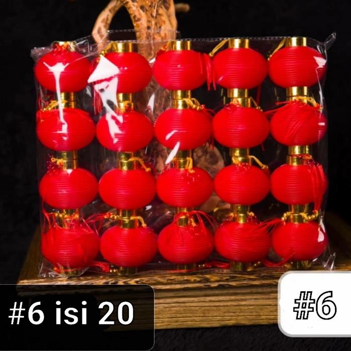 Jual Lampion Merah Polos Murah Gantungan Imlek Lampion Sincia Outdoor ...