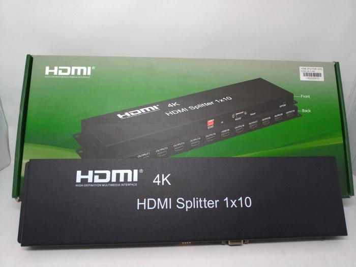 Jual HDMI Splitter 1 to 10 - 4K - HDMI Splitter 1X10 4K - Jakarta Pusat ...