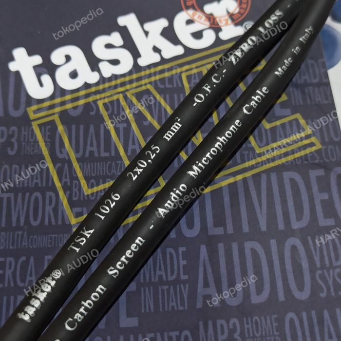 Jual TASKER - MICROPHONE CABLE - TSK 1026 ZERO LOSS - JUAL METERAN ...