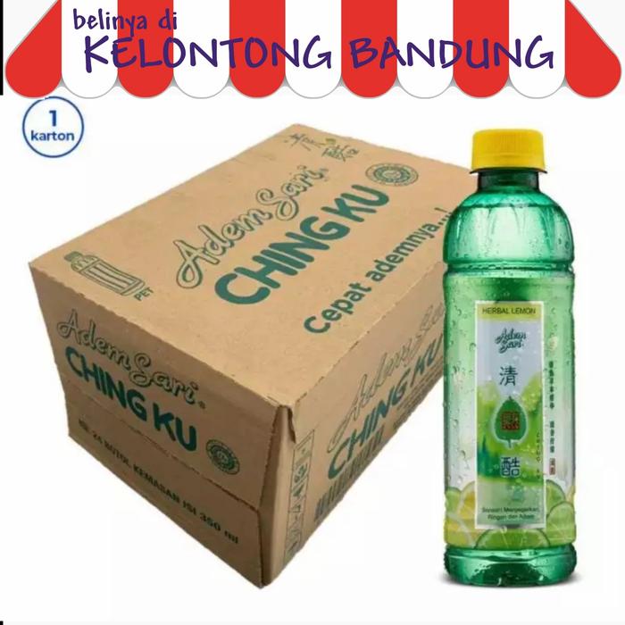 Jual Adem Sari Chingku Botol Pet 350 ml / Ching Ku Kaleng 330 ml ...