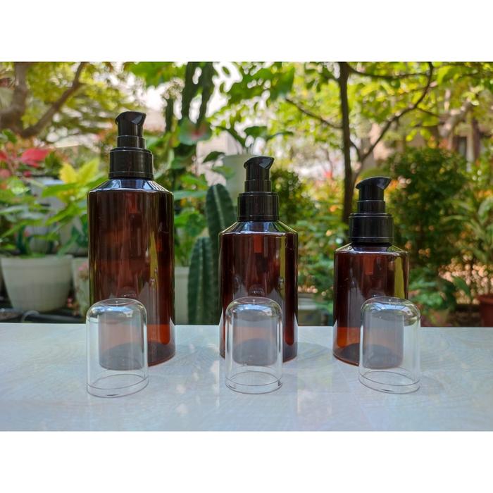 Jual Botol Pumping Kosmetik Serum Botol Pump Treatment 150ml Botol ...