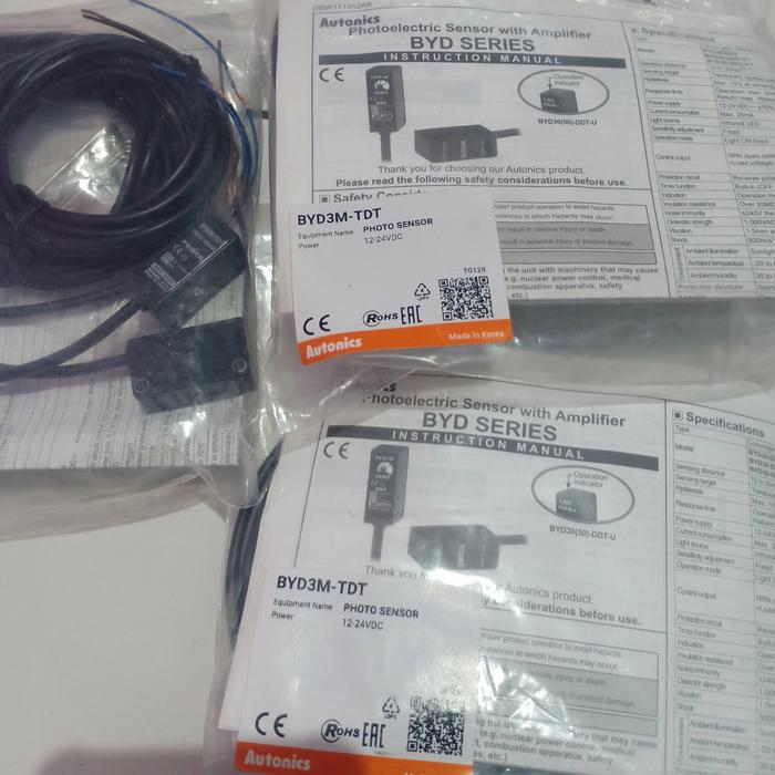 Jual AUTONICS PHOTO SENSOR BYD3M-TDT - Kota Bandung - planet elektrical | Tokopedia