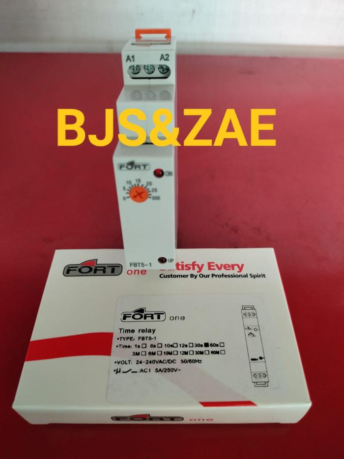 Jual TIMER DIN RAIL TIME FTB5-1-60S ON-DELAY FBT5-1-60S - Jakarta Barat ...