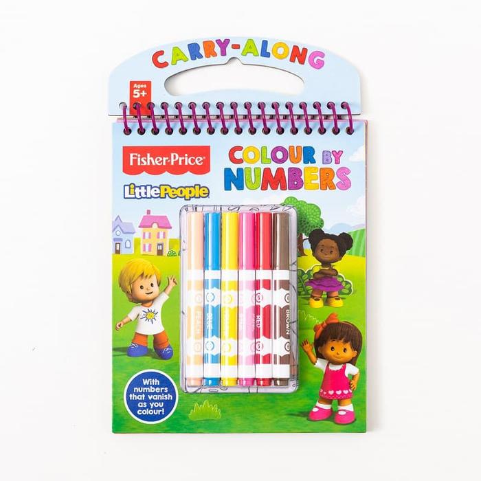 Jual Fisher Price Colour By Numbers Set Carry Along -9781788242905 ...