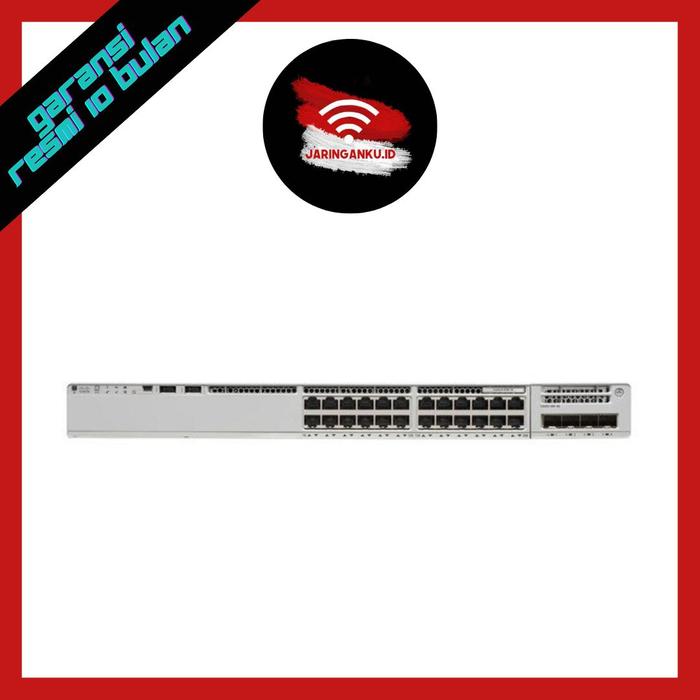 Jual Cisco C9200L-24T-4G-E Catalyst 9200 Series Switch + SmartNet ...