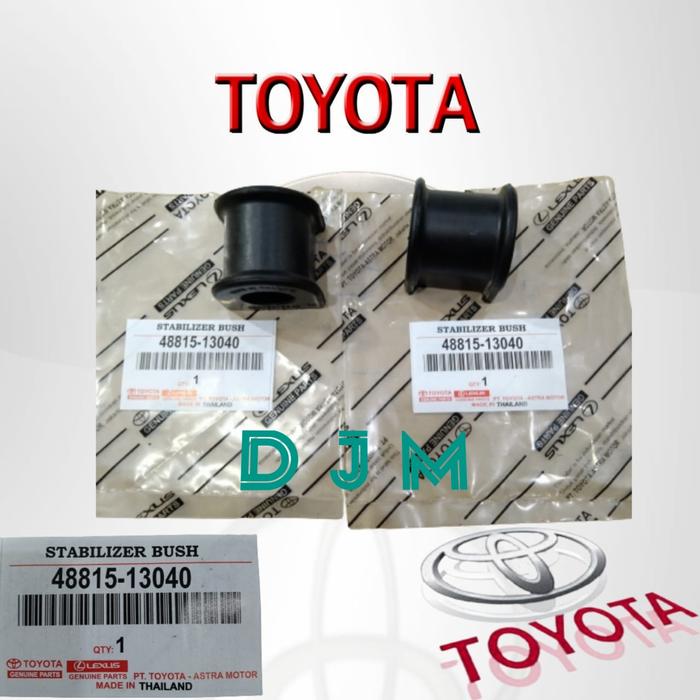 Jual KARET STABIL BUSH STABILIZER COROLLA ALTIS 48815-13040 ORIGINAL ...