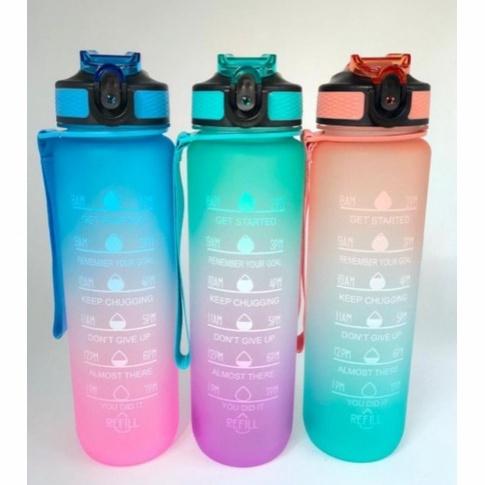 Jual botol sultan /kekinian 1l viral bpa free / free packing bubblewrap ...