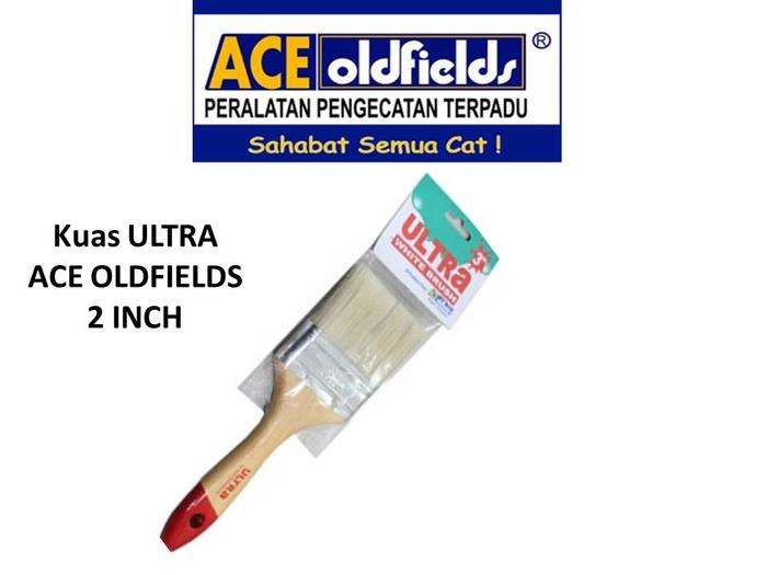 Jual Kuas Cat Tembok Kayu Besi Eterna Ultra White Brush ACE oldfields ...