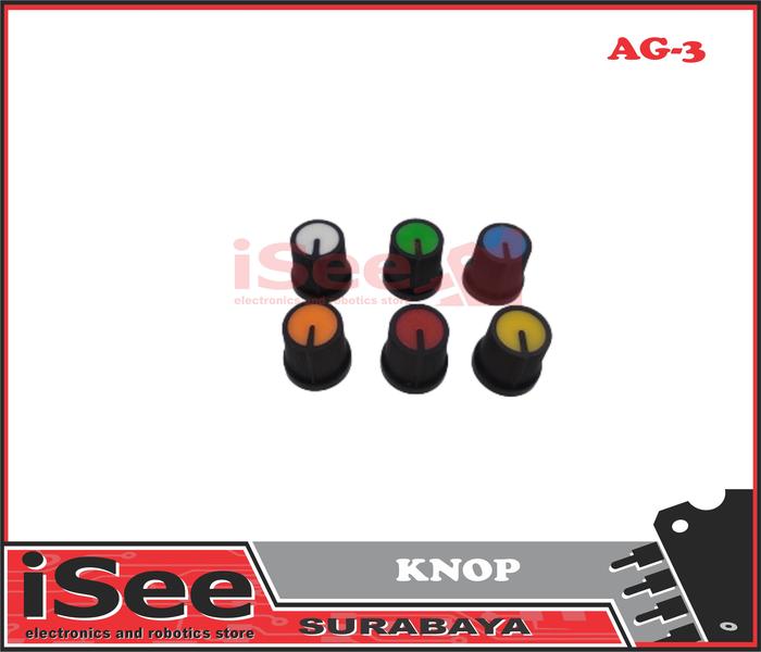 Jual Knop potensio WH148 AG3 potensiometer knob tutup potentiometer warna - Kota Surabaya ...