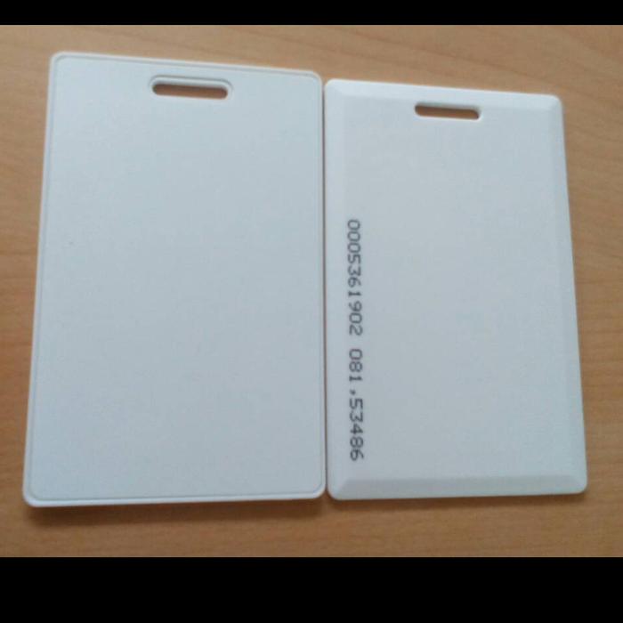 Jual Kartu Proximity Clamshell Card Tag EM Tebal Lubang 125 kHz RFID ...