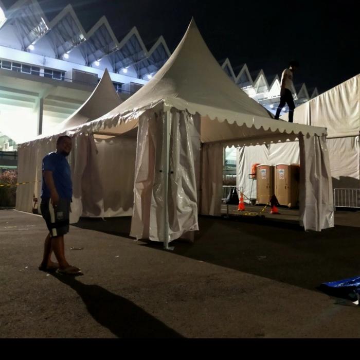 Jual TENDA SARNAFIL UKURAN 5X5 - Jakarta Barat - HARI TENDA | Tokopedia