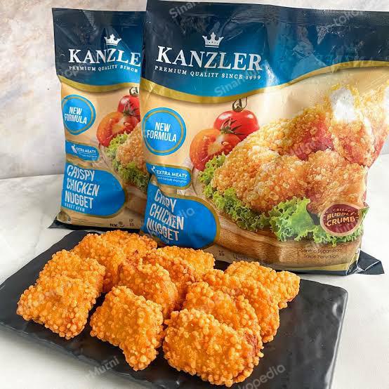 Jual Chicken Nugget Crispy Kanzler Nugget Frozen food Makanan beku 450g ...