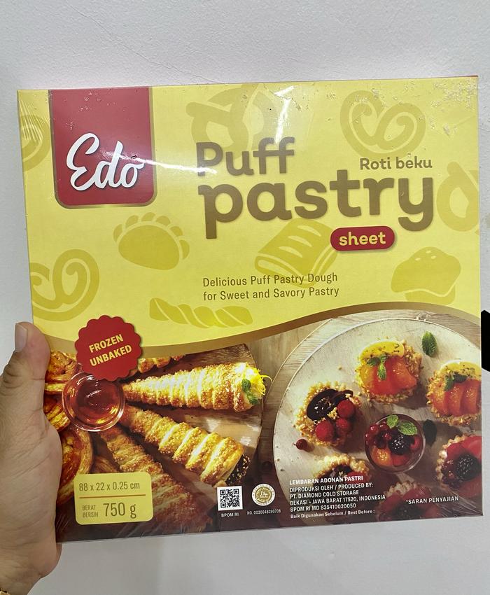 Jual edo puff pastry sheet 750gr - Kota Depok - Sammy's Corner | Tokopedia