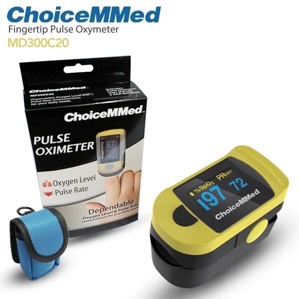 Jual CHOICEMMED MD300C20 PULSE FINGERTRIP OXIMETER SPO2 ORIGINAL OMRON ...
