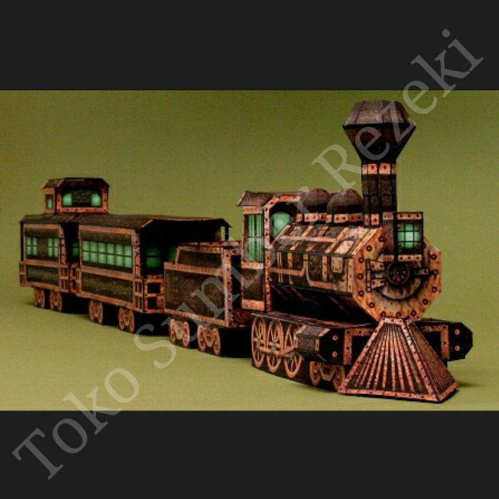 Jual Kereta Api Papercraft The Train Paper Craft Racing Vehicle Subway ...