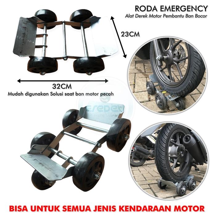 Jual Alat Derek Ban Bocor Dengan 5 Roda Untuk Sepeda Motor Roda ...