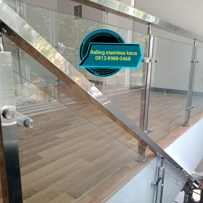 Jual Ralling tangga stainless 304 kaca tempered 10mm - Jakarta Utara ...