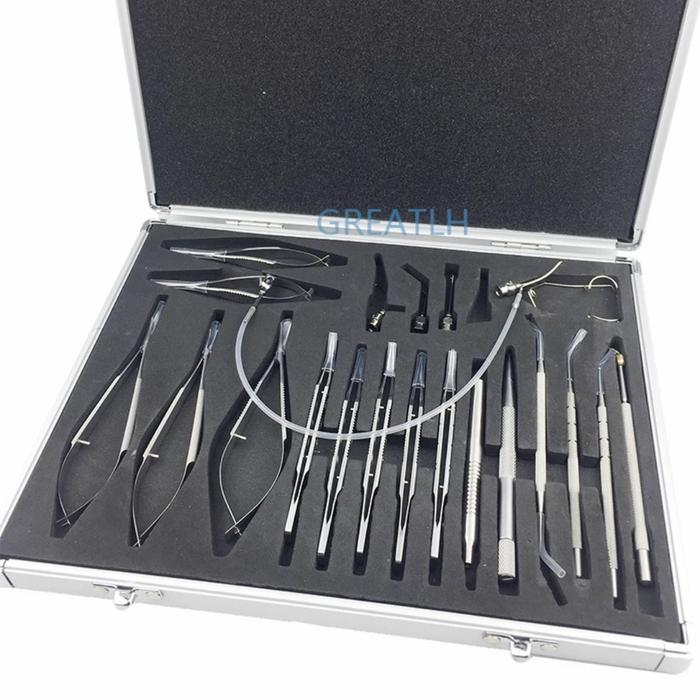 Jual katarak set 21pcs | cataract set | instrument katarak stainless ...