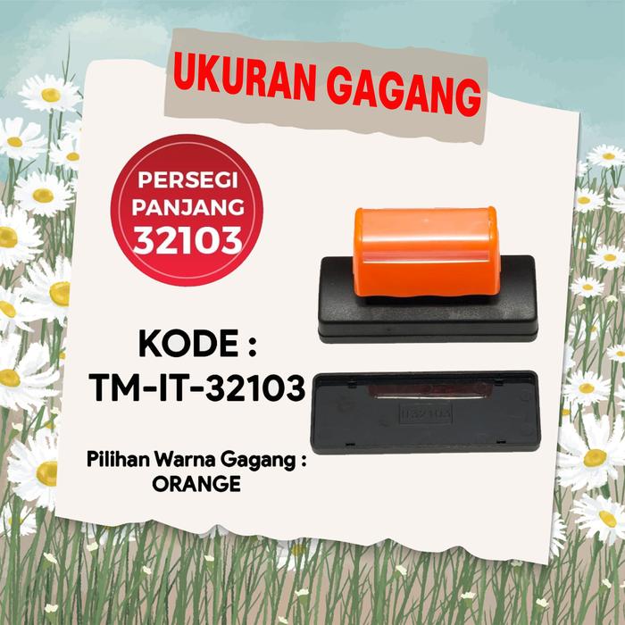 Jual STEMPEL OTOMATIS JUMBO / STEMPEL KARDUS / STEMPEL BESAR - 32x103 MM - Jakarta Timur - M2 ...