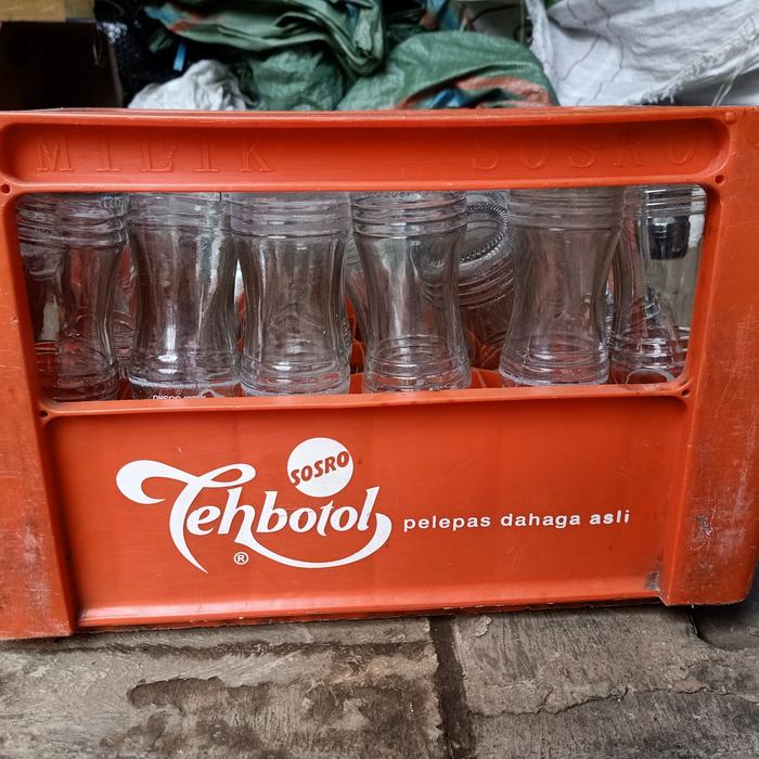 Jual Krat Teh Botol + Botol Kosong / kerat / khusus INSTANT - Kota ...