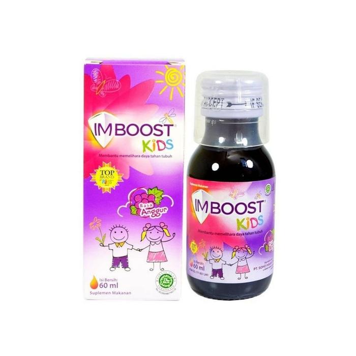 Jual Imboost Imbost Kids Syrup 60 & 120ml / Vitamin Daya Tahan Tubuh ...