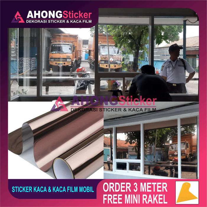 Jual KACA FILM MOBIL GEDUNG KANTOR RUKO DAN JENDELA - silver brown ...