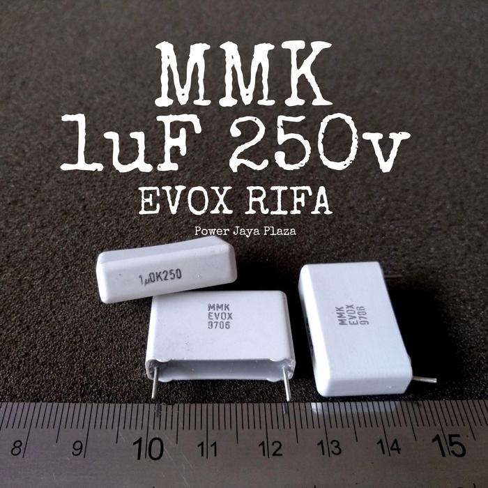 Jual Kapasitor MMK 1uF 250v original EVOX RIFA High Quality Capacitor ...