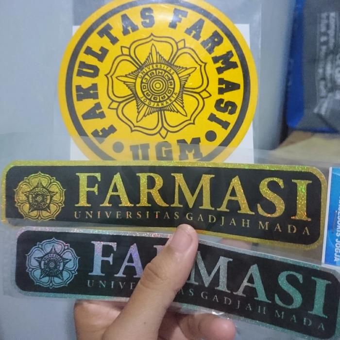 Jual Stiker Farmasi UGM cocok untuk mobil motor helm - Kota Yogyakarta ...