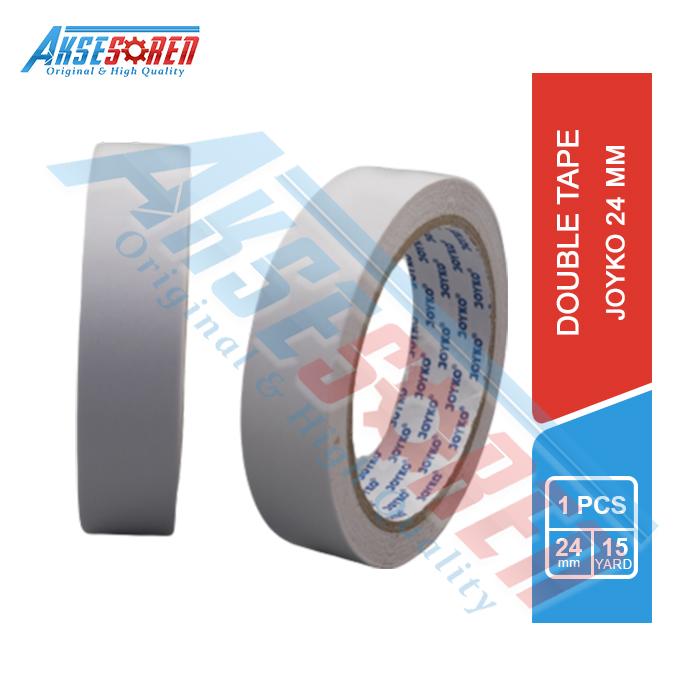 Jual Isolasi Double Tape Joyko 1 [2.4 cm] / Lakban Dobel Tip Selotip ...