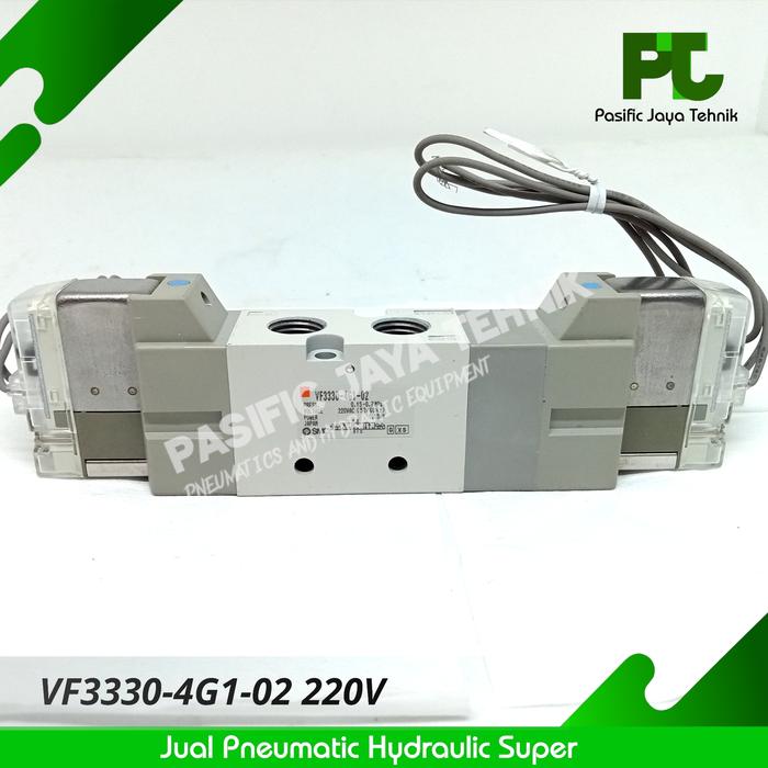 Jual solenoid valve 220v SMC VF3330-4G1-02 VF Series - Jakarta Barat ...