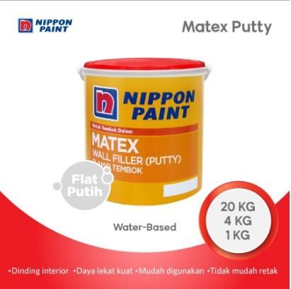 Jual PLAMUR MATEX DEMPUL TEMBOK NIPPON PAINT Plamir 1KG - Kab. Tangerang - bun supermarket bahan ...