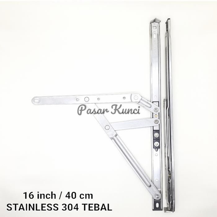 Jual Engsel Jendela Casement Friction Stay Heavy Duty Stainless 304 ...