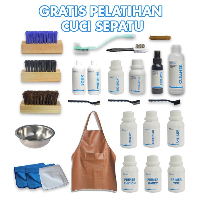 Jual Paket Usaha Cuci Sepatu Lengkap - Kab. Sleman - UNDERSOLEYYK ...