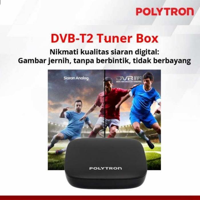 Jual Polytron Set Top Box Dvbt2 Dvb T2 Pdv 600t2 - Pdv 600t2 Di Seller ...